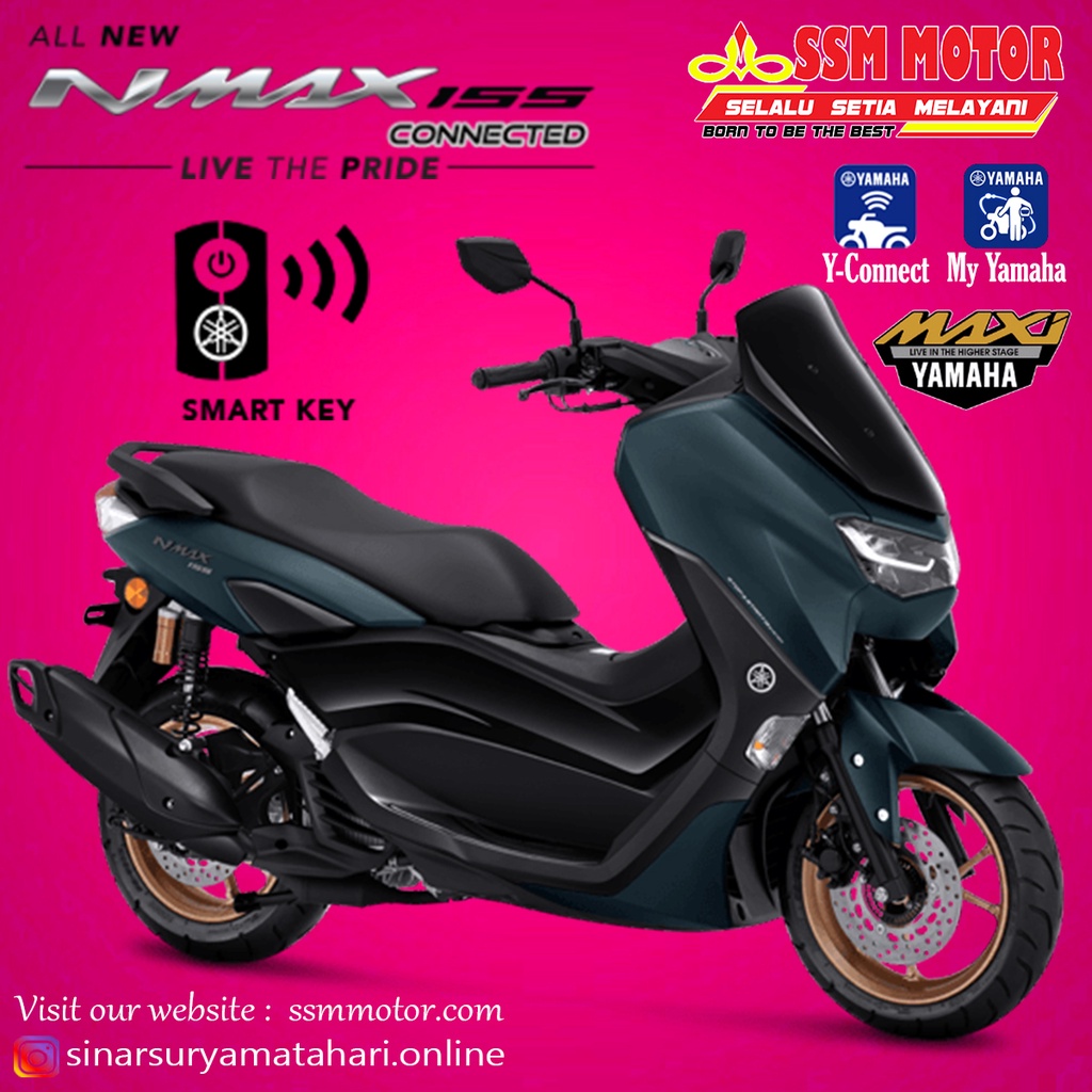 Jual Yamaha Nmax Non ABS Connected | Shopee Indonesia