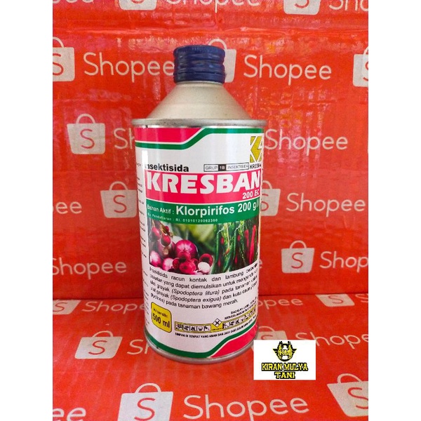 Jual Insektisida Kresban 200EC 500ml | Shopee Indonesia