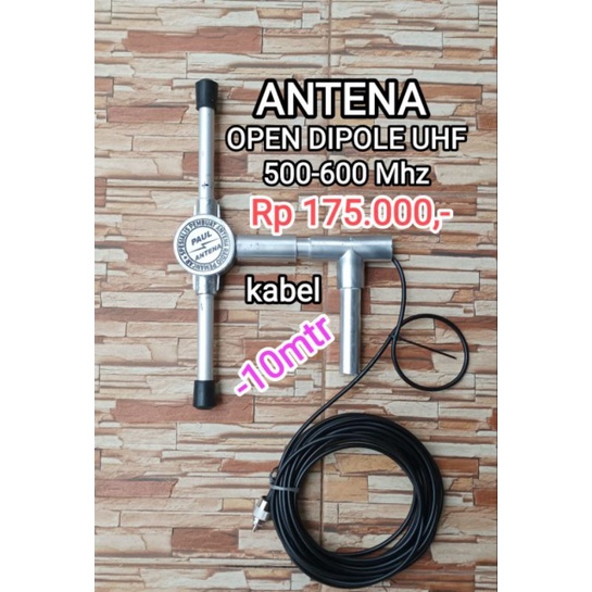 Jual ANTENA OPEN DIPOLE 600Mhz -10mtr | Shopee Indonesia