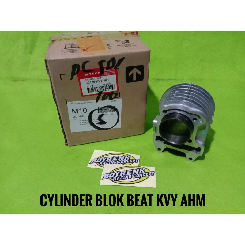 Jual CYLINDER BLOK BEAT KARBU KVY ORIGINAL AHM HONDA - BOYRENK RACING ...