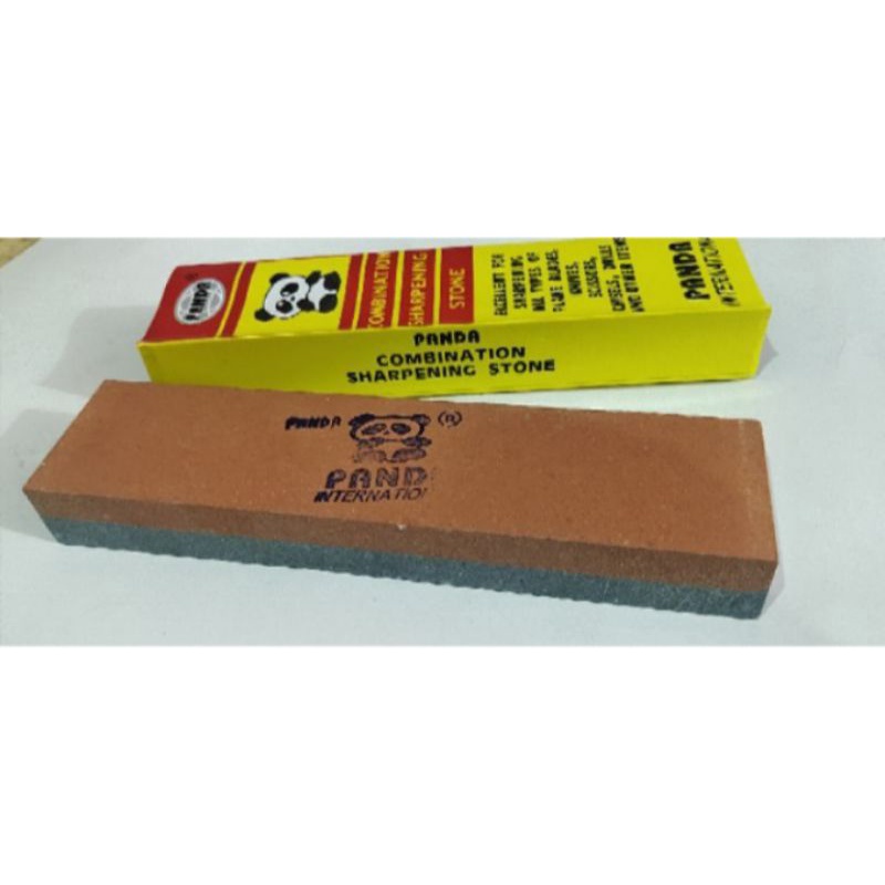 Jual Batu Asahan Pisau/perkakas (2.Sisi) Grit Halus & Kasar (CAP PANDA ...