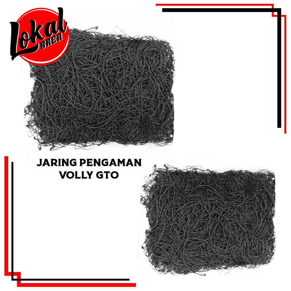 Jual Jaring Pagar Lapangan Volly / Jaring Pengaman Volly GTO 12x5M 2mm ...