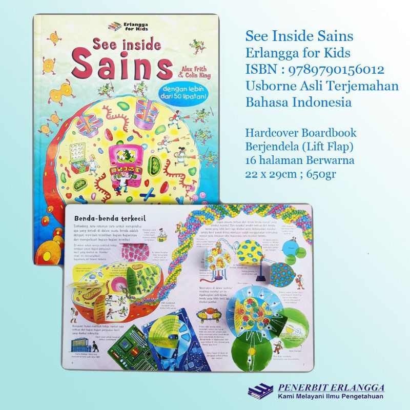 Jual See Inside Sains Terjemahan Usborne Buku Sains Science Ilmu Pengetahuan | Shopee Indonesia