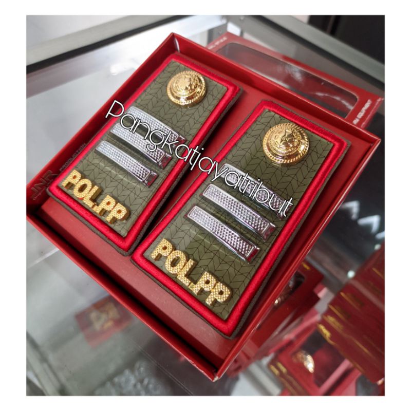 Jual Pangkat PDH POLPP/SATPOLPP Golongan 2C Dasar Mika Akrilik Motif ...