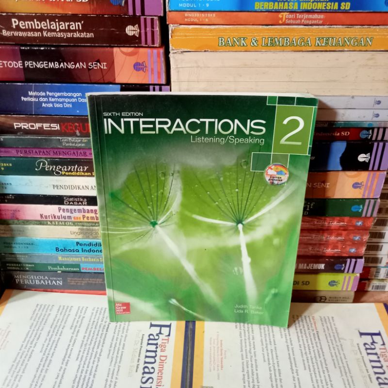 Jual BUKU INTERACTIONS LISTENING/SPEAKING 2 SIXTH EDITION. | Shopee Indonesia