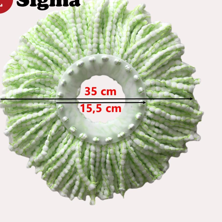 Jual TERBAIK Sigma Official X Series Spin Mop Peralatan Alat Pel ...