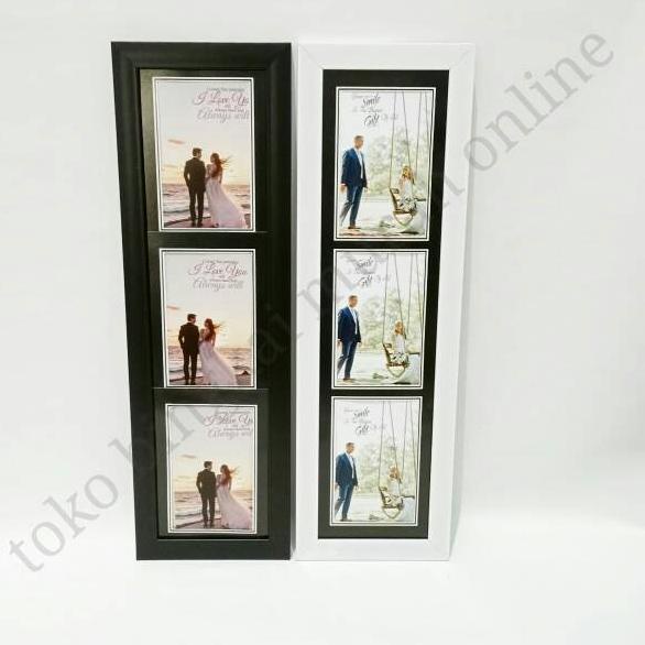 Jual Paket Terbatas BINGKAI FOTO 4R ISI 3 VERTICAL / PIGURA FOTO 4R ISI ...