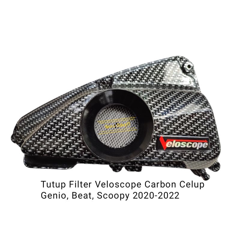 Jual Promo!!! Veloscope Tutup Filter Carbon Celup Motor Genio, Beat ...