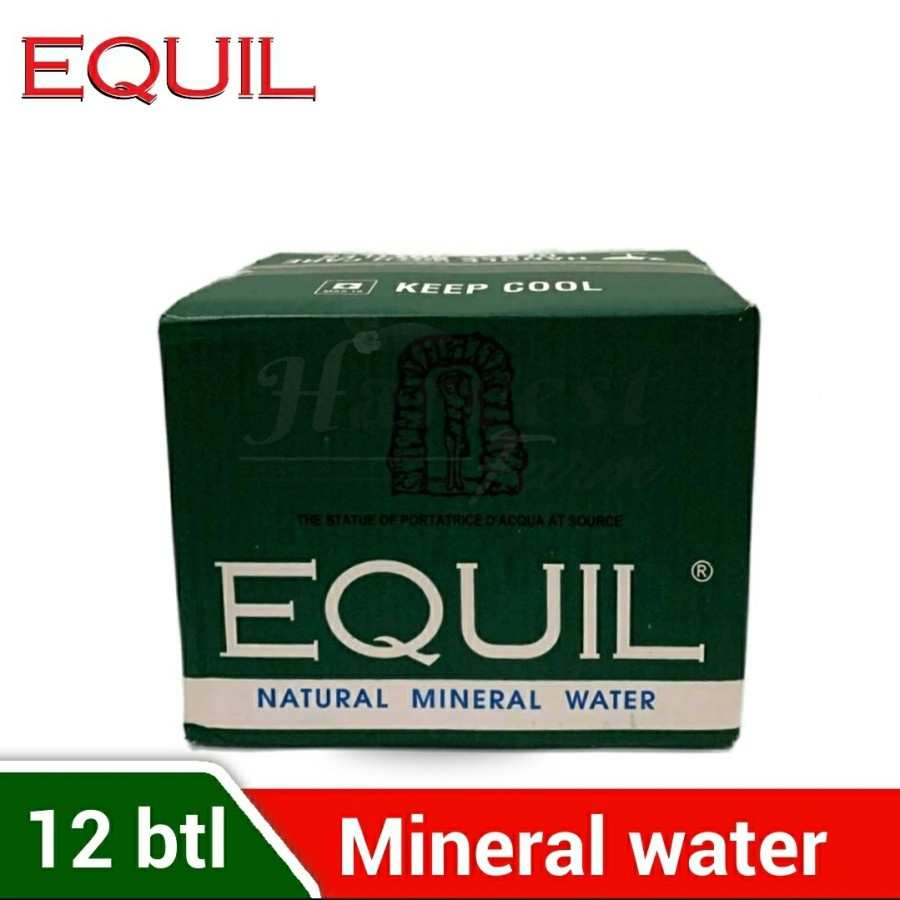 Jual EQUIL Natural Mineral Water / Sparkling - 380ml (karton isi 12 botol) | Shopee Indonesia