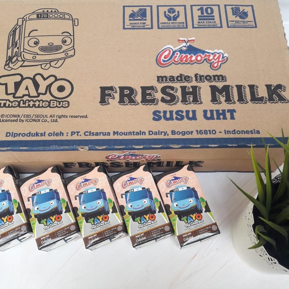 Jual Clearance sale--Cimory Susu UHT 125 ml Tayo Karton (Instan/Sameday ...
