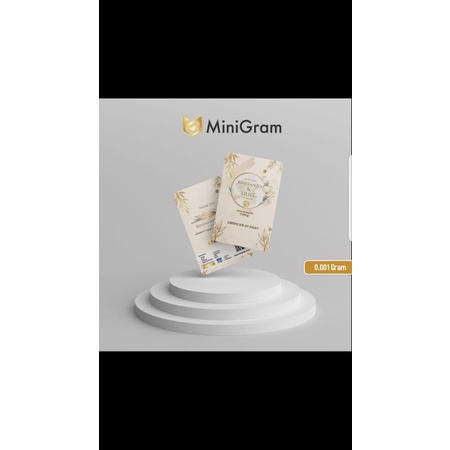 Jual Minigram Kemasan Custom Desain 0.001 gr | Shopee Indonesia