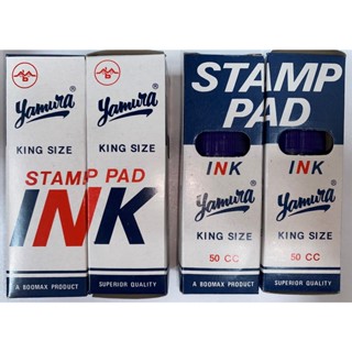 Jual YAMURA King Size 50 cc (1 Pc) / Stamp Pad Ink Yamura / Tinta Stamp ...