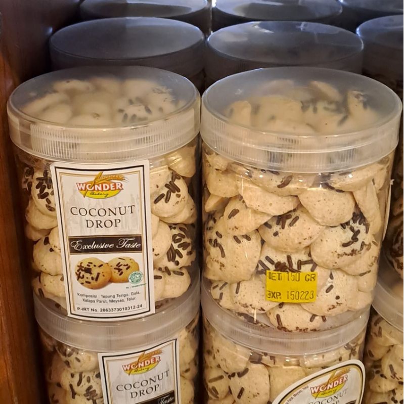 Jual Wonder Bakery - Coconut Drop Asli Roti Wonder Salatiga | Shopee ...