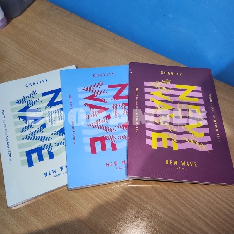 Jual UNSEALED ALBUM ONLY CRAVITY New Wave - 4th Mini Album + Unit PC | Shopee Indonesia