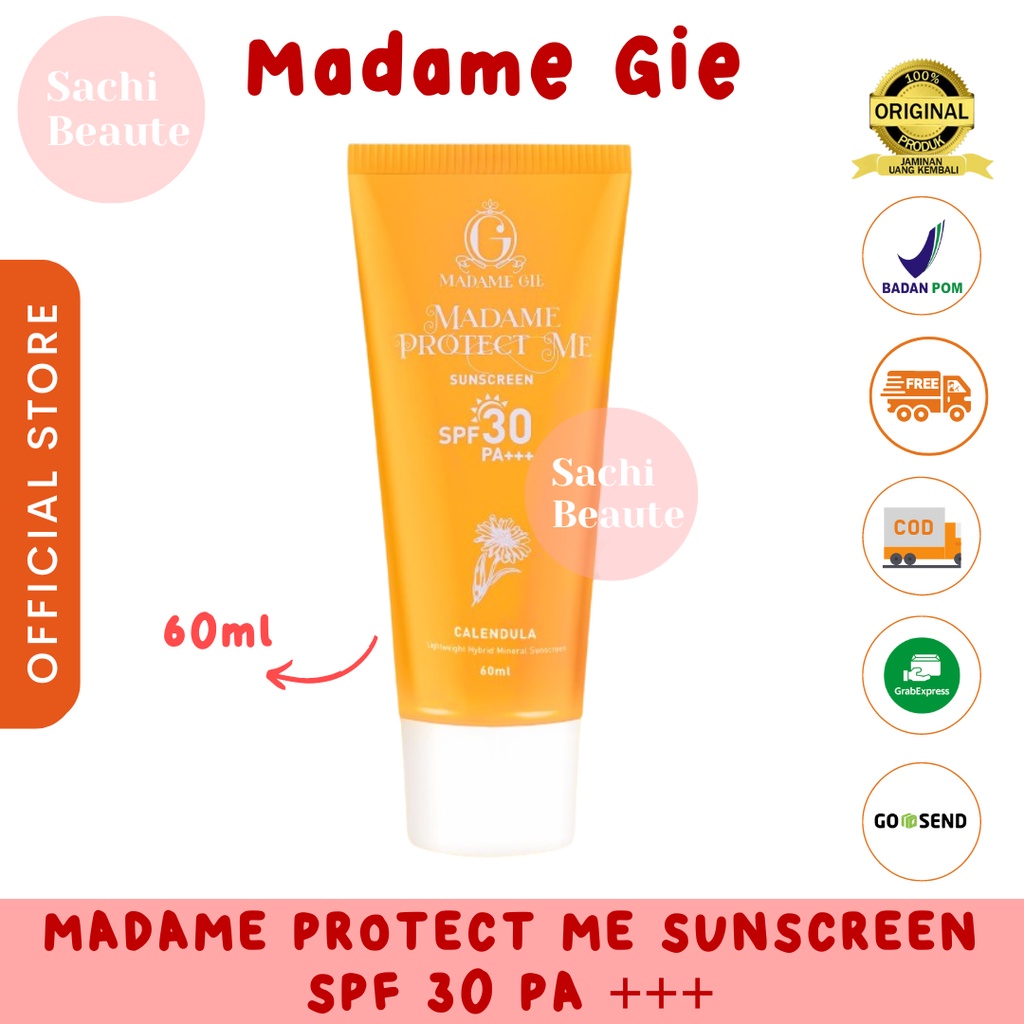 Jual Madame Gie Madame Protect Me Sunscreen SPF 30 PA +++ With ...
