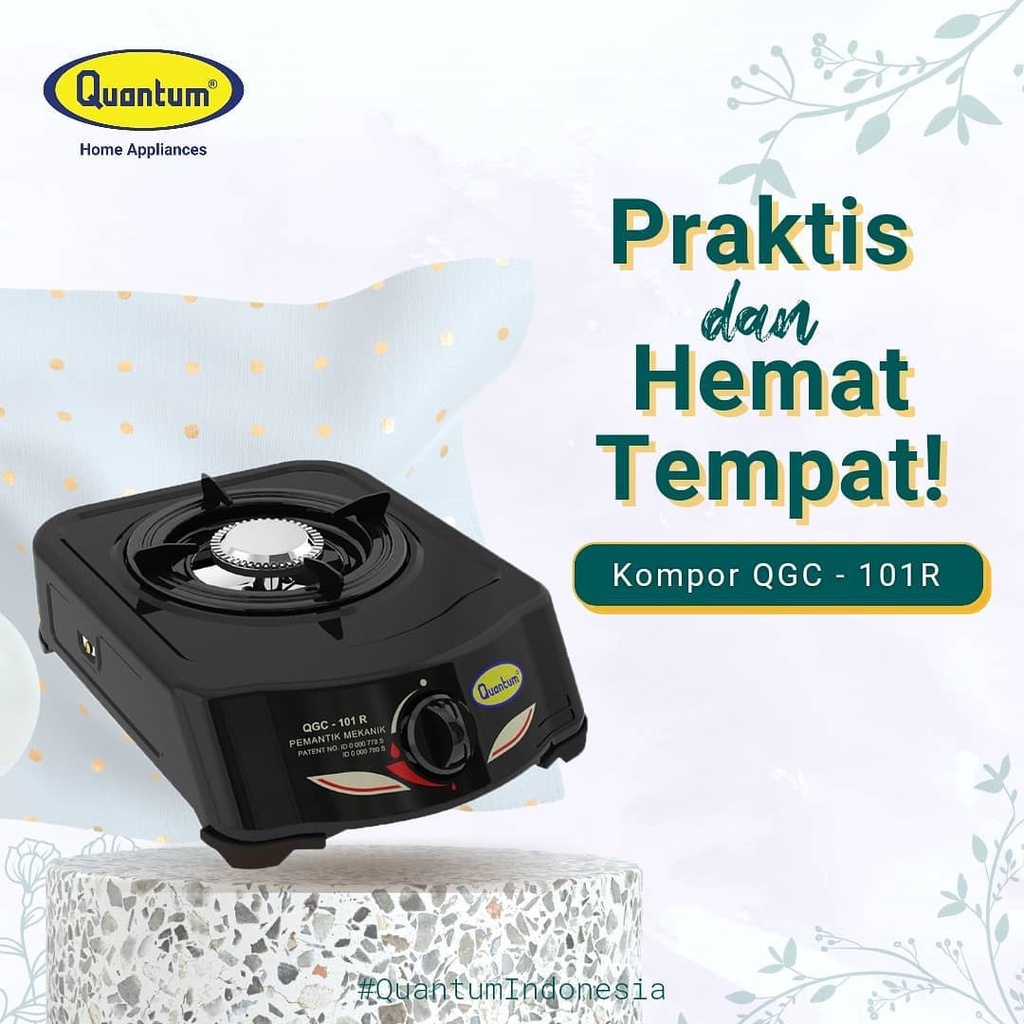 Jual Paket Kompor Quantum QGC 101 R | Shopee Indonesia