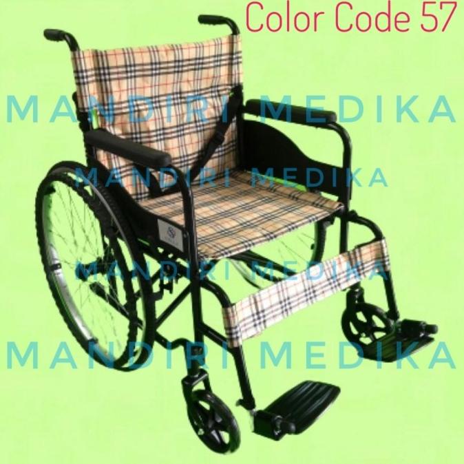 Jual Kursi Roda Standar SELLA KY809 Kuat Untuk berat 100kg | Shopee ...