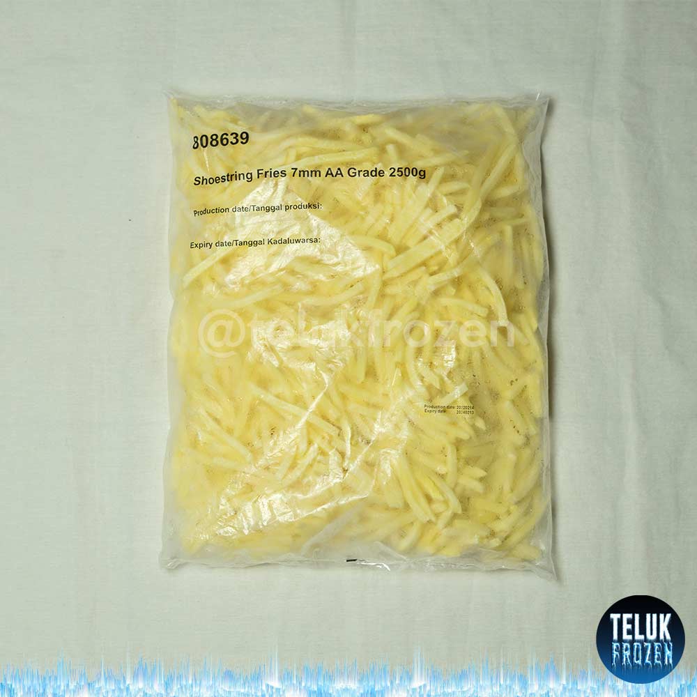 Jual kentang goreng aviko 2.5kg 2,5 kg french fries potato shoestring polos | Shopee Indonesia