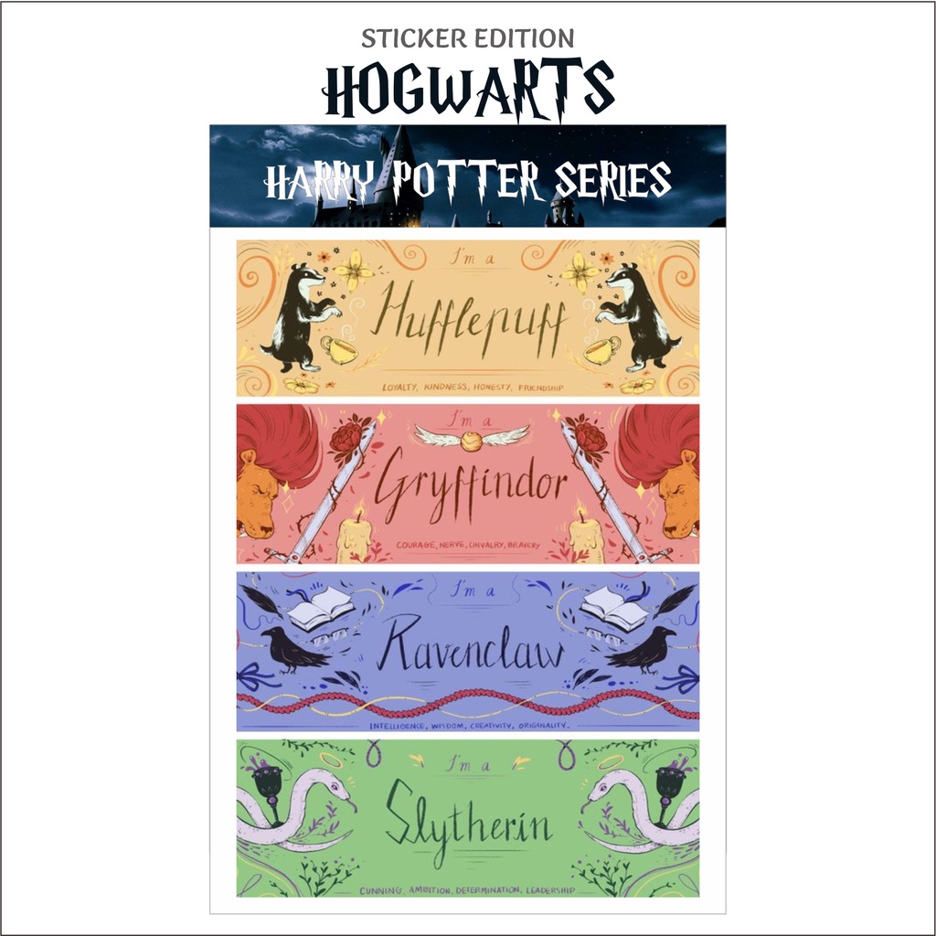 Jual Stiker Harry Potter Hogwarts Untuk Dekorasi Handphone Harry Potter ...