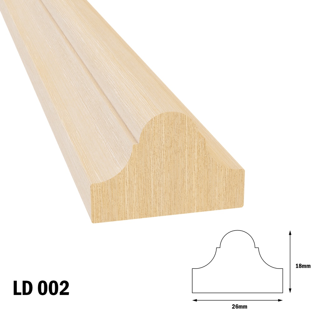 Jual Wall Moulding List Kayu List Dinding Profil Kayu Mahoni Solid ...