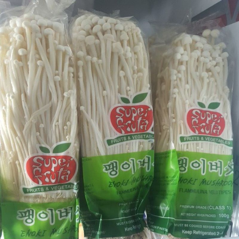 Jual Jamur Enoki 100gr (3pcs) | Shopee Indonesia