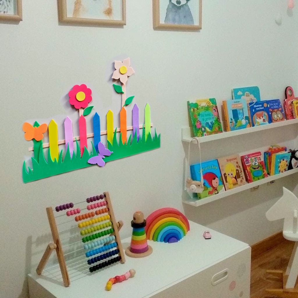 Jual 1 set (20 cm x 50 cm) hiasan dinding jendela rumah sekolah Paud TK ...