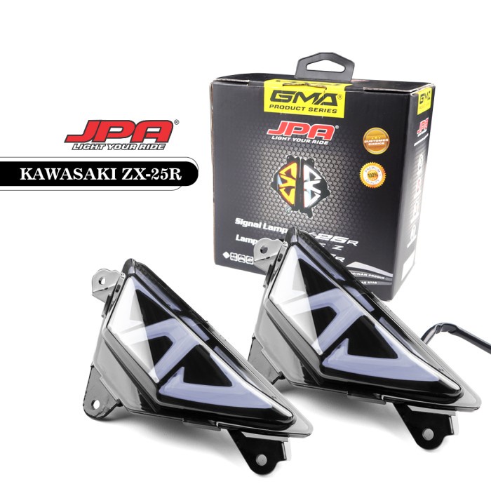 Jual JPA Lampu Sein Depan Kawasaki ZX25R Type Z - Putih | Shopee Indonesia