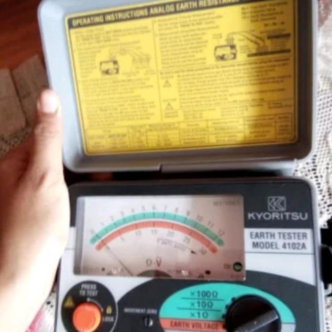 Jual Kyoritsu 4102A Analog Earth Grounding Tester | Shopee Indonesia