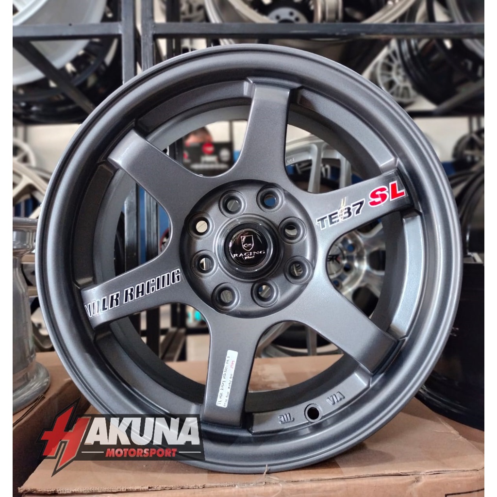 Jual Velg Mobil Murah R15 TL HSR Ring 15 Model Te37 Buat Avanza Xenia Livina Jazz Brio Sigra ...
