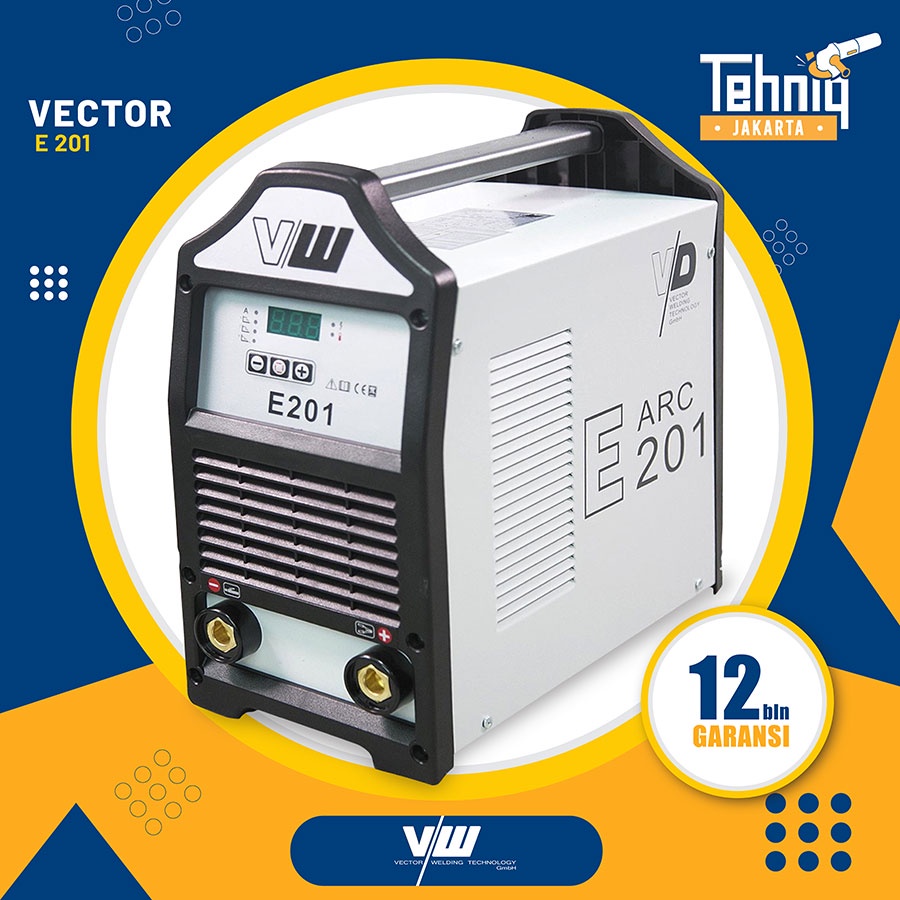 Jual Mesin Las Vector E-201 Mesin Las DC MMA 200A | Shopee Indonesia
