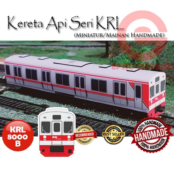 Jual Kereta Api Indonesia Seri KRL (Handmade) | Shopee Indonesia