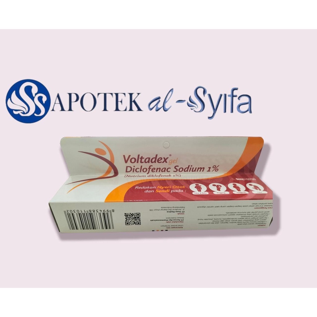 Jual Voltadex gel meredakan nyeri otot dan sendi isi 20gr | Shopee ...