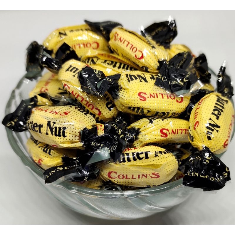 Jual permen butter nut Colins berat 250gr | Shopee Indonesia