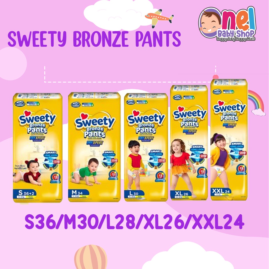 Jual SWEETY BRONZE DRY EXPERT PANTS S36+2/M34-M32/L30-L28/XL26/XXL24 ...