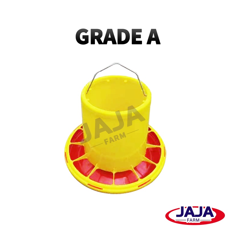 Jual FIF840 Super Feeder Lock Besi 6-7KG - Tempat Makan Ayam Broiler Dewasa / Tempat pakan Ayam ...