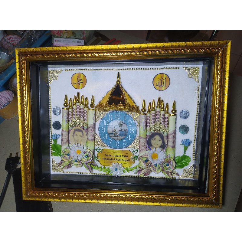 Jual MAHAR JAM MASJID READY BANYAK FREE CETAK NAMA MEMPELAI DAN READY ...