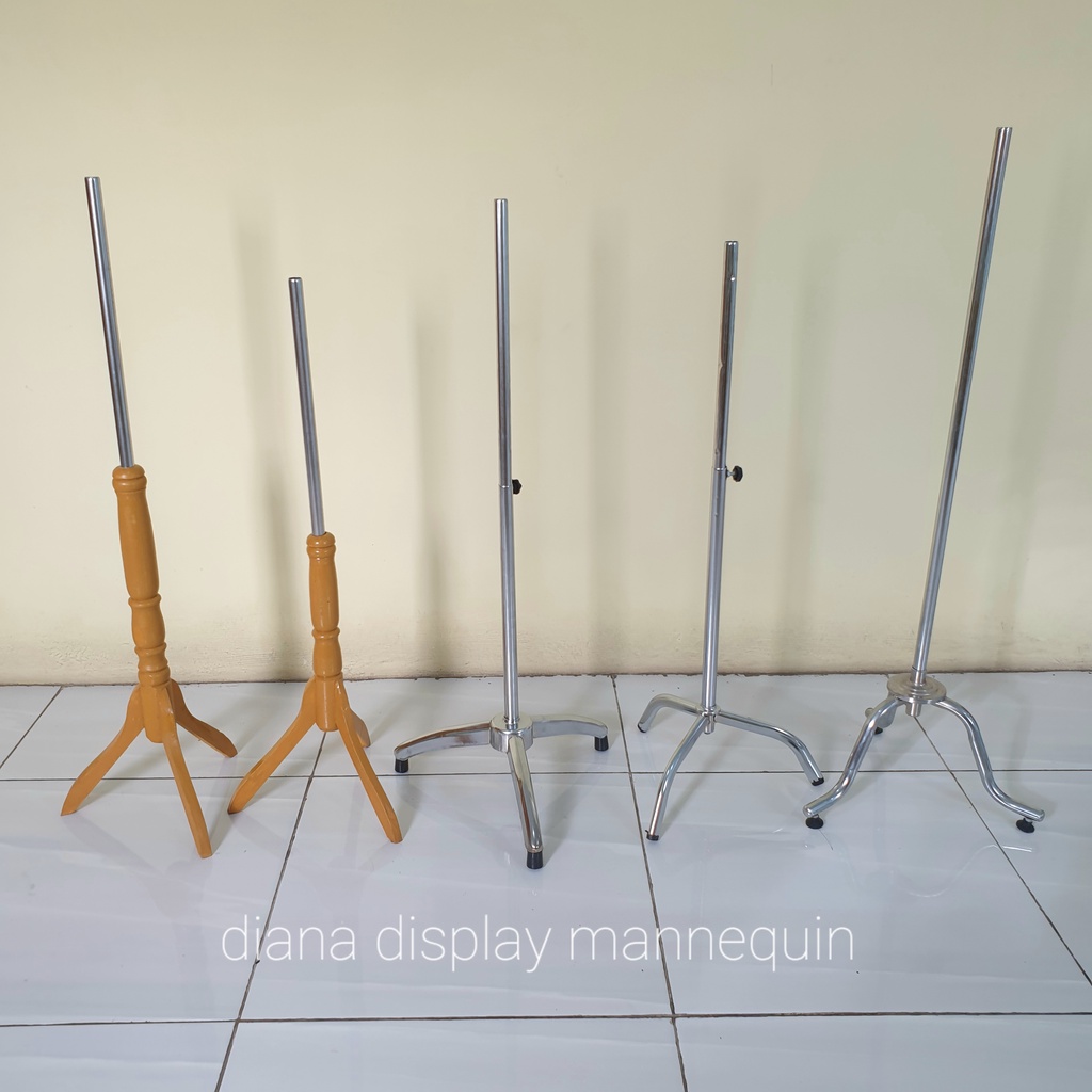Jual TIANG STANDING MANEKIN TERBUAT DARI KAYU ATAU BESI KOMPLIT DENGAN ...