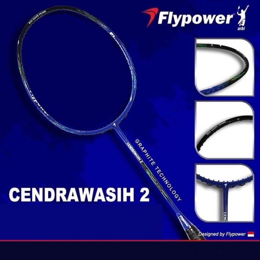 Jual RAKET BADMINTON FLYPOWER CENDRAWASIH 2 ORIGINAL (FREE PASANG SENAR ...