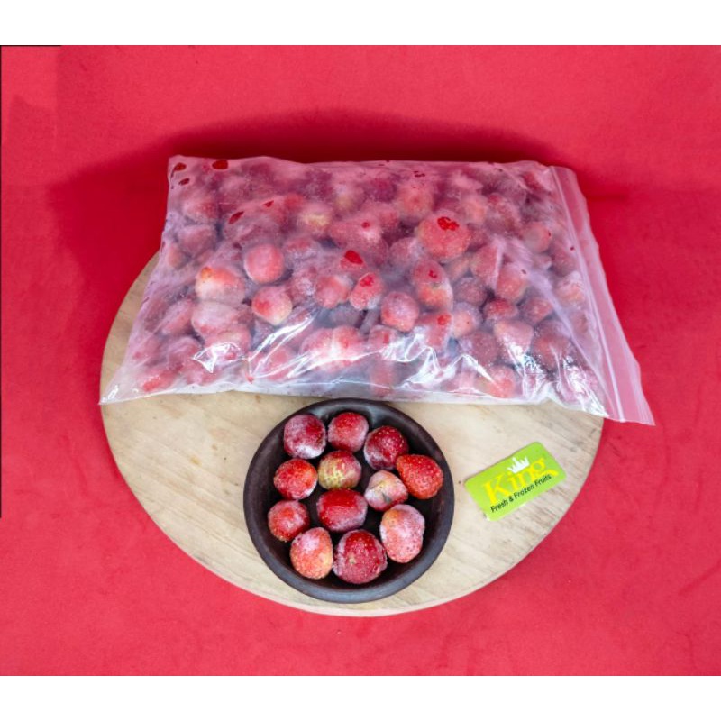 Jual Strawberry frozen,strawberry beku,stoberi,strawbery,kemasan 1kg ...