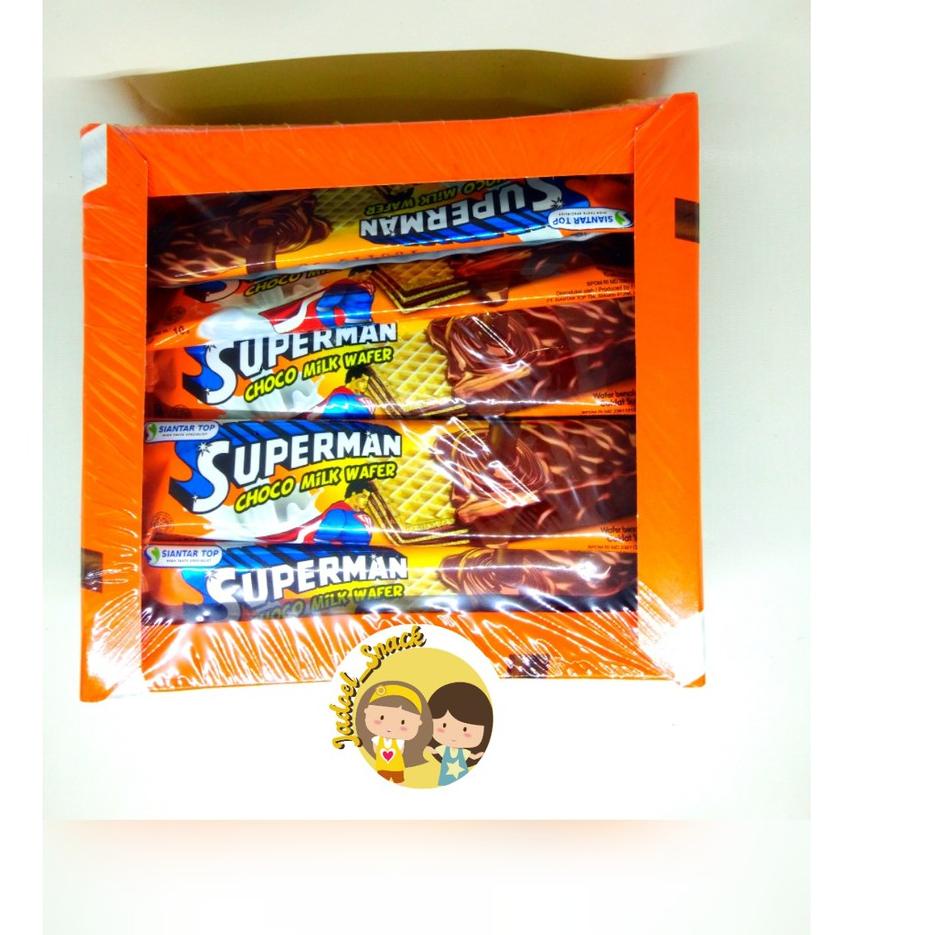 Jual Meroket--Wafer Superman isi 20 Pcs x 9Gr JADUL by Jadoel Snack ...