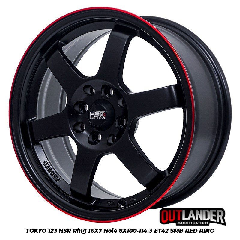 Jual Velg Racing Ring 16 Hsr Type Tokyo Pelek Mobil Sigra Agya Baleno Kijang Carry | Shopee ...