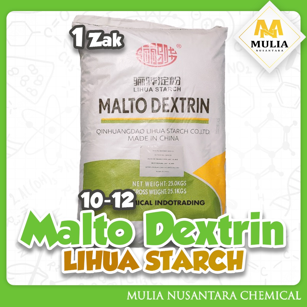 Jual Malto Dextrin Malto Dekstrin Lihua Starch 10-12, Kemasan 25 Kg ...