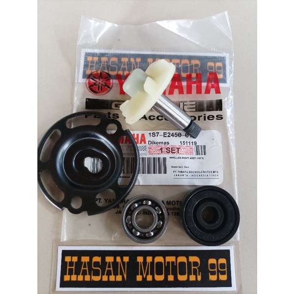 Jual kipas water pump assy 1s7 yamah Jupiter mx old mx135 new vixion old new | Shopee Indonesia
