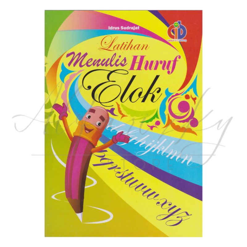 Jual Latihan Menulis Huruf Elok / Latin / Tegak Bersambung | Shopee ...