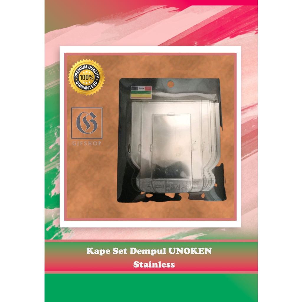 Jual Kape Set Dempul UNOKEN Stainless High Quality | Shopee Indonesia