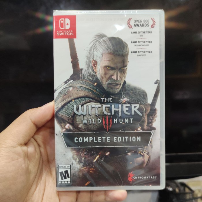 Jual The Witcher 3 Wild Hunt Switch Nintendo Switch Complete Edition Cd ...