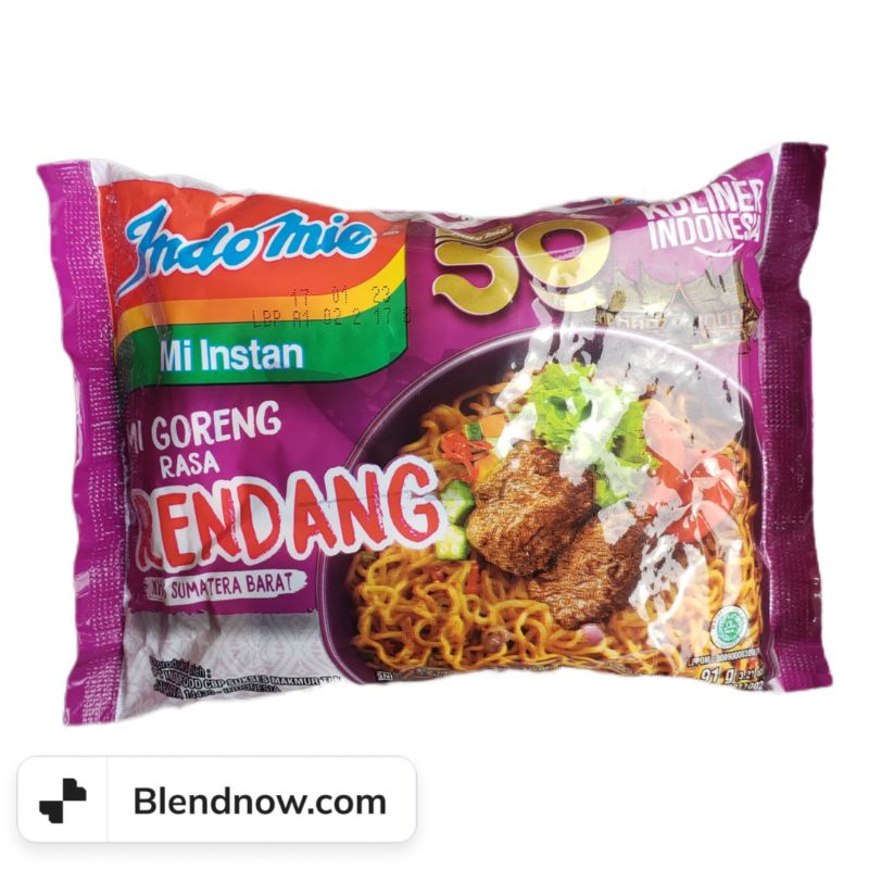 Jual indomie goreng rasa rendang padang mie instan | Shopee Indonesia