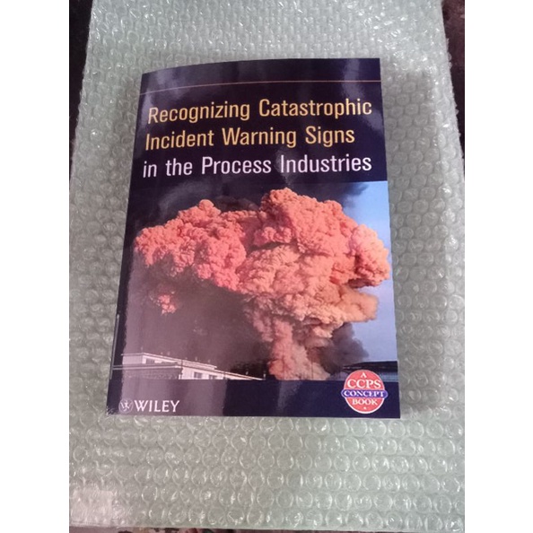 Jual Buku Recognizing Catastrophic Incident warning Signs | Shopee ...