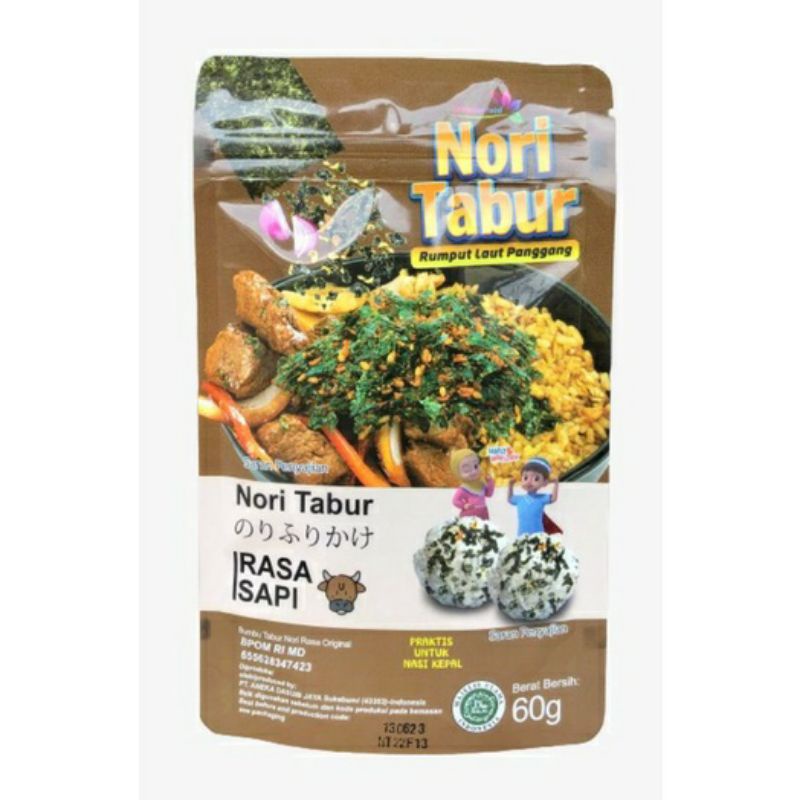 Jual MamaSuka Bon Nori Rumput Laut Kering Tabur Seaweed Rasa Original ...