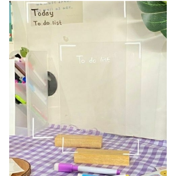 Jual Akrilik Planner Mini/ Akrilik Planner Unik/ /Papan Jadwal ...